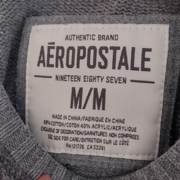 Aeropostale | Sweaters | Aero 87 Sweater | Poshmark